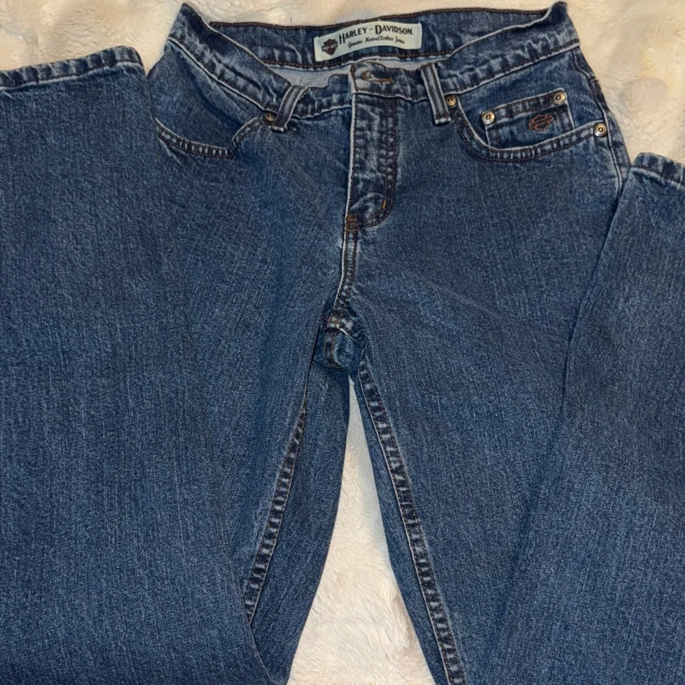 Harley-Davidson | Jeans | Harleydavidson Straight Leg Jeans In Dark ...